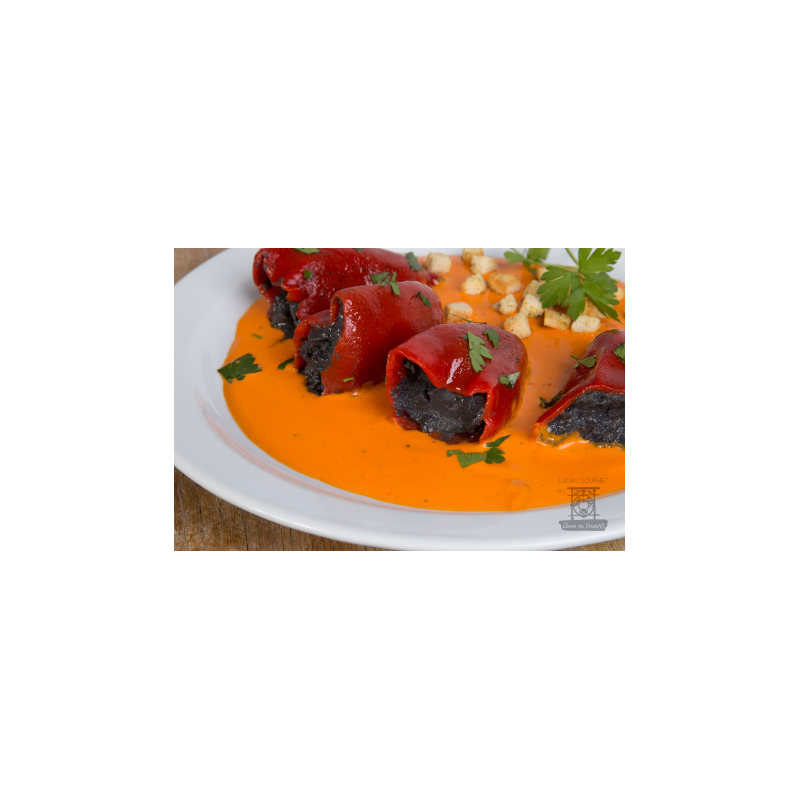 Pimientos rellenos de chipirón