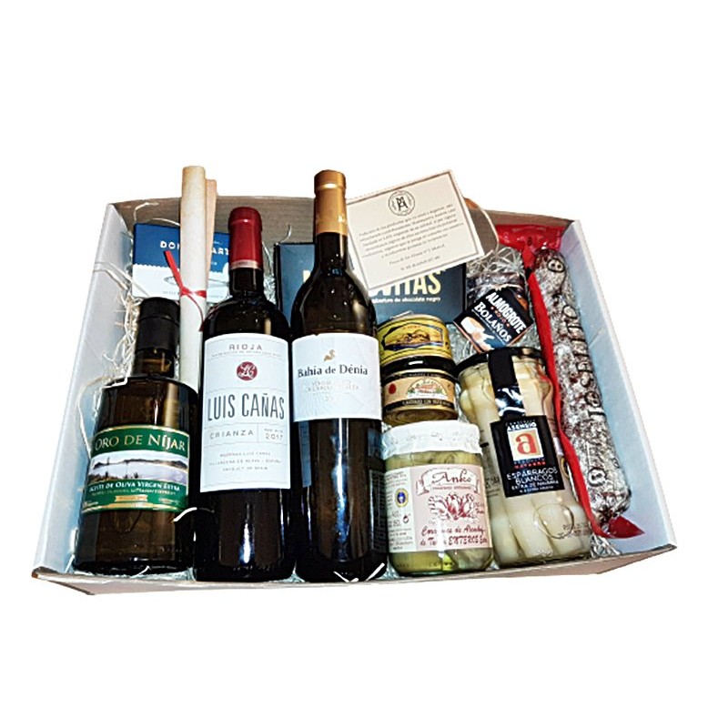 Cesta regalo gourmet Nº 30