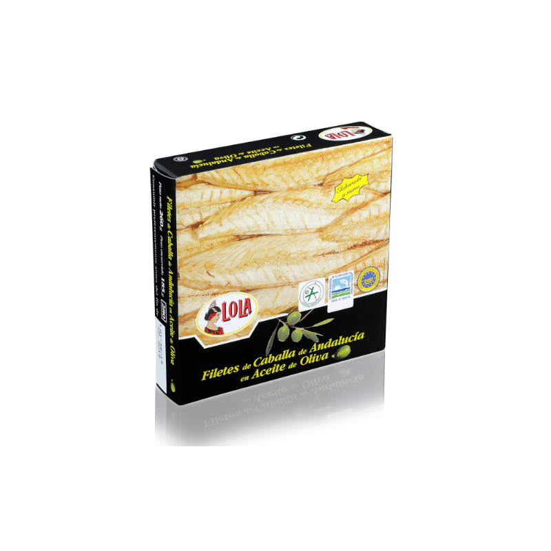 Filetes de melva canutera Lola en aceite de oliva ,de Andalucía