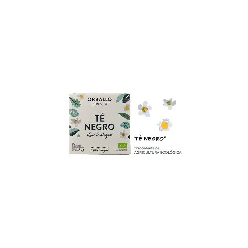 Infusión ecológica Te negro Orballo